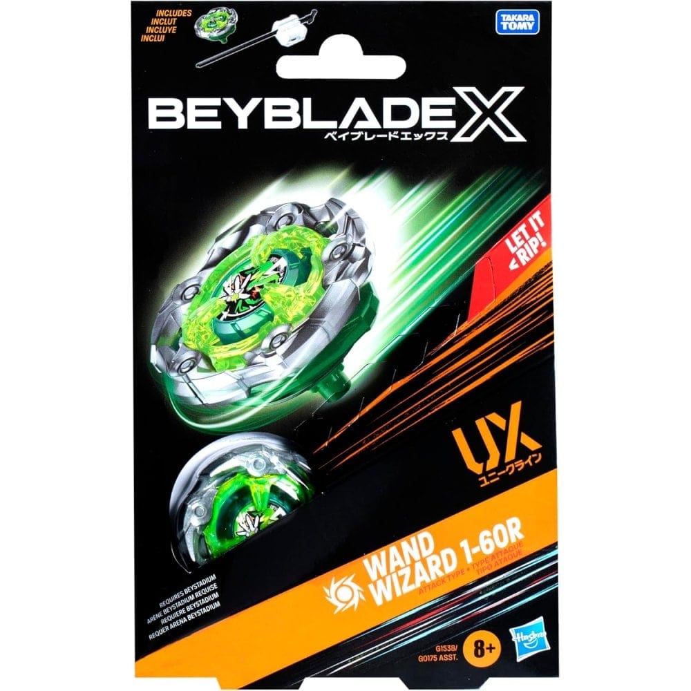 Beyblade x Wand Wizard 1-60R UX Starter Pack Set | Lennie's Toys