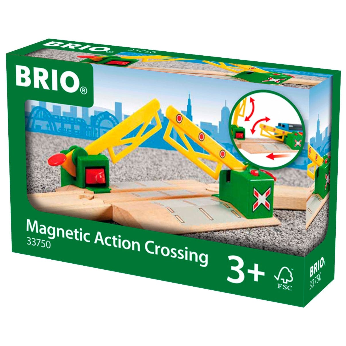 Brio Magnetic Action Crossing - Fun for Little Conductors | Lennie's Toys