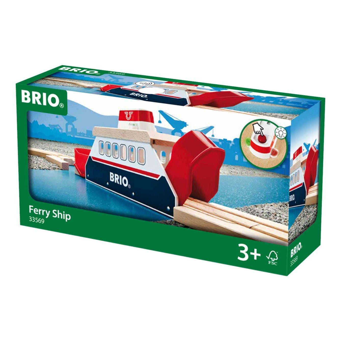 Brio World: Ferry Ship for Fun Playtime | Lennie's Toys