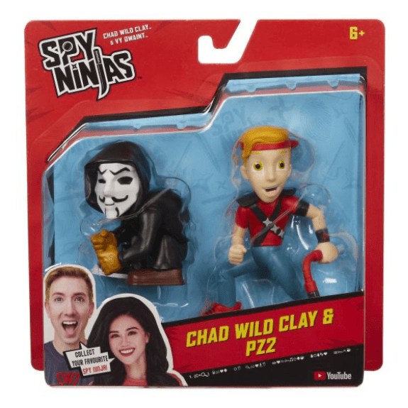 Spy Ninjas: 2-Figure Pack - Lennies Toys