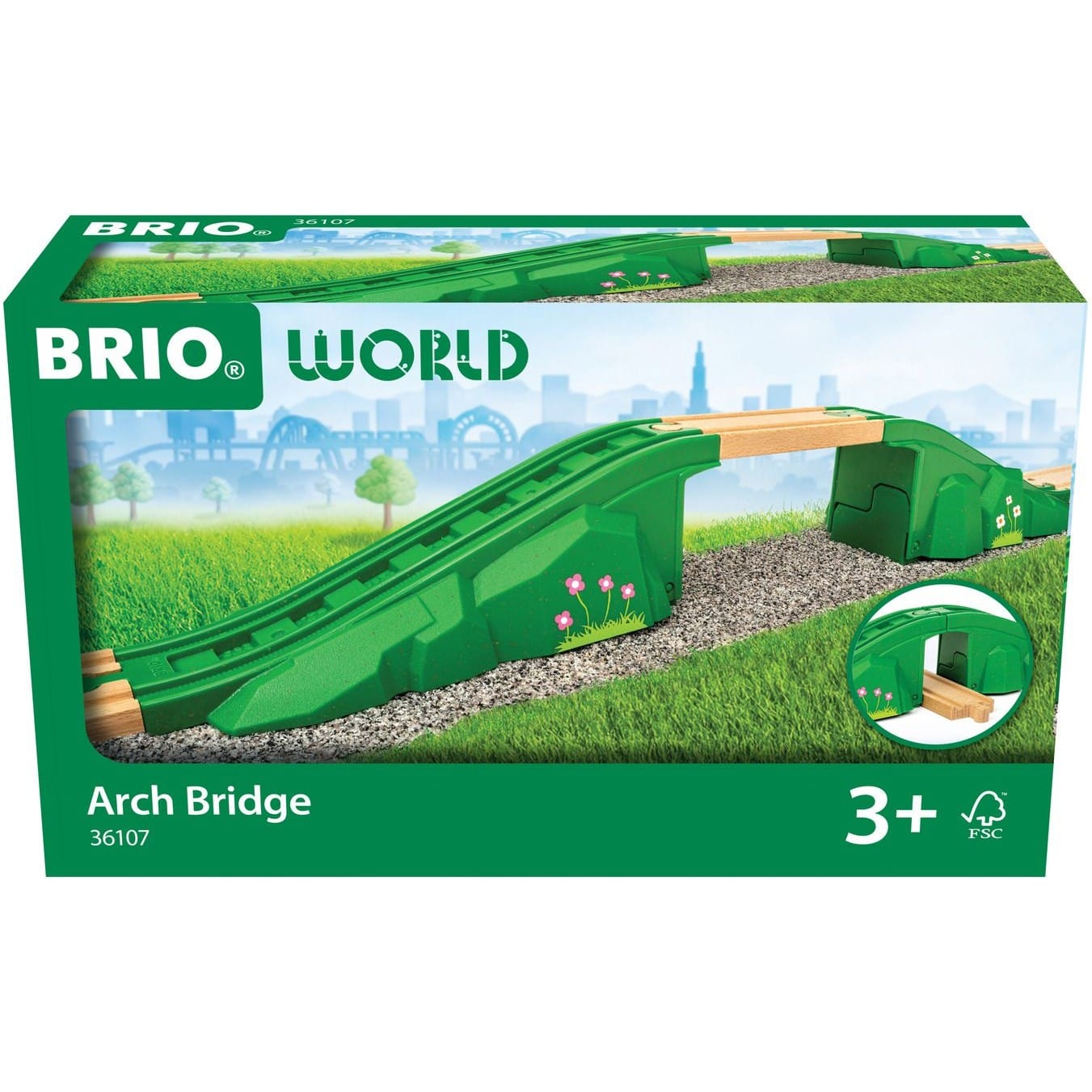Brio Arch Bridge for Creative Play | Lennie's Toys