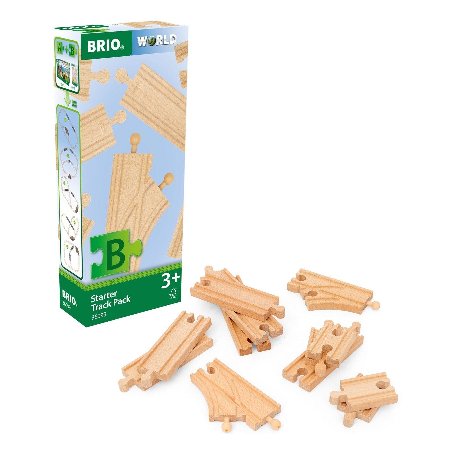 Brio Starter Track Pack for Endless Fun | Lennie's Toys