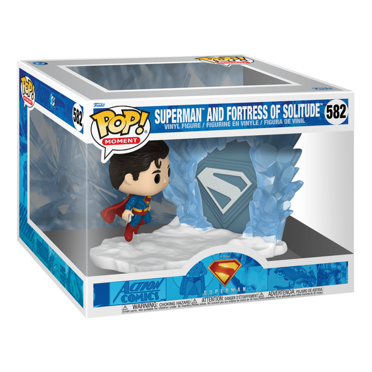 Funko Pop Moment DC Comics Superman Collectible | Lennie's Toys