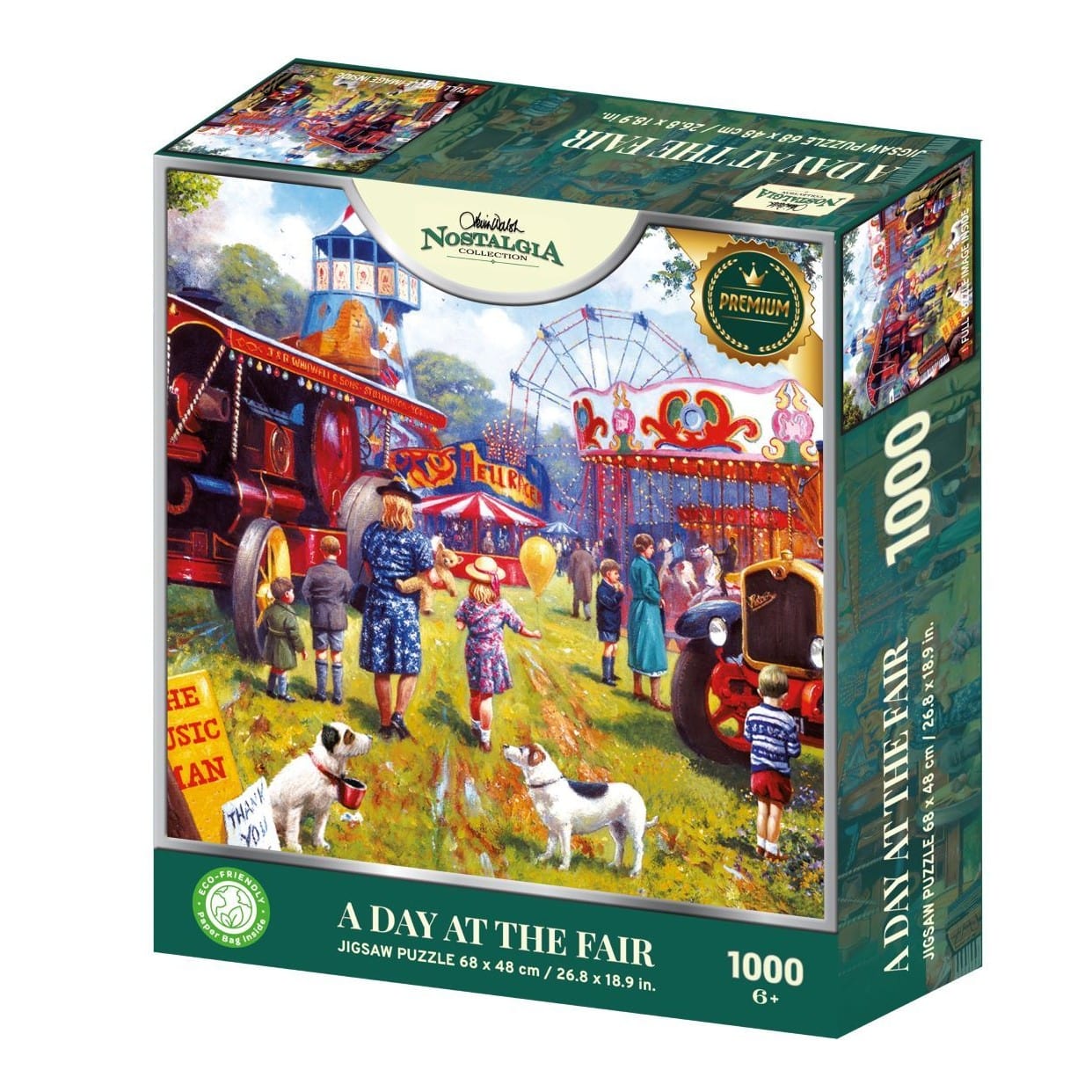Nostalgia Collection: A Day At The Fair 1000 Piece Jigsaw Puzzle