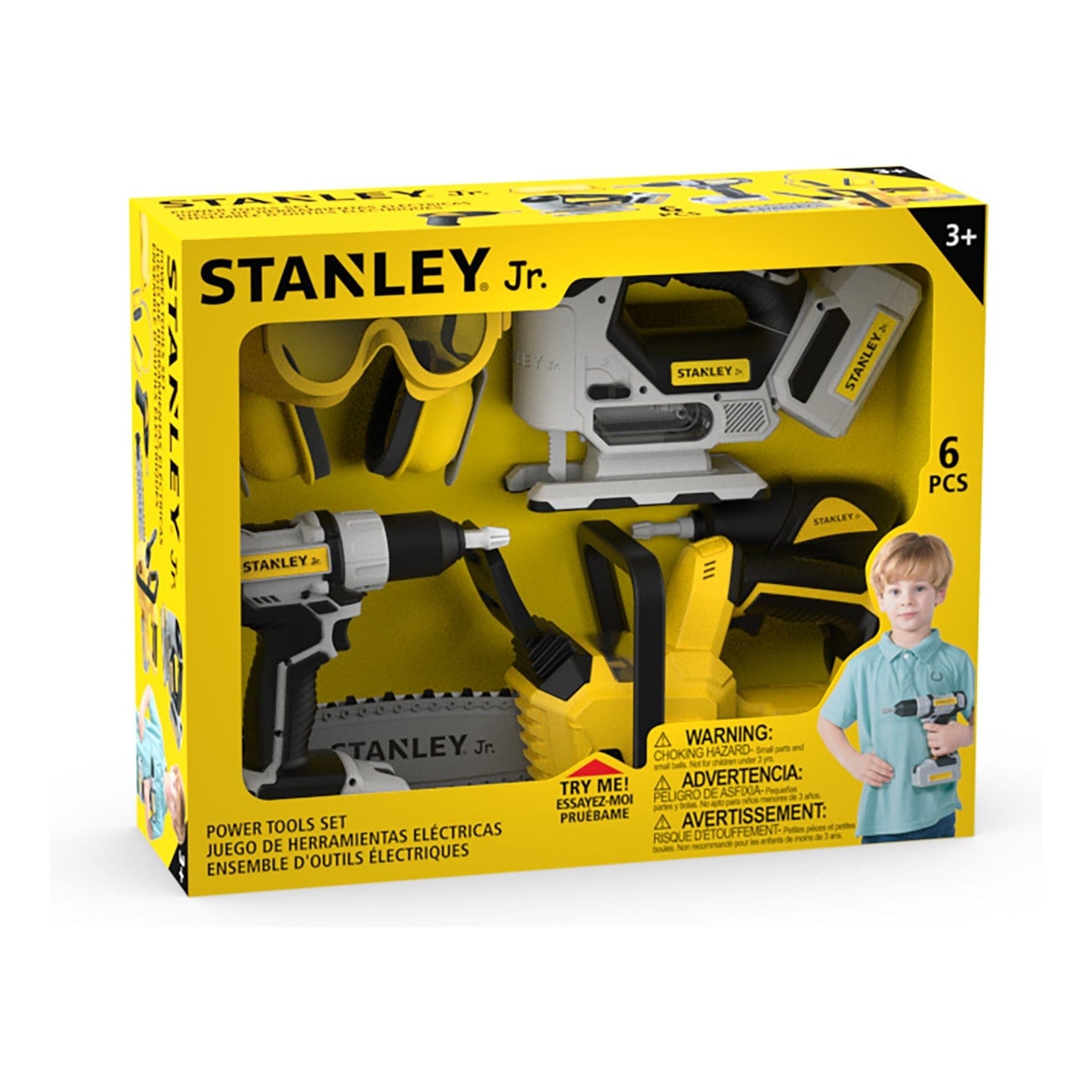 Stanley Jr Power Tools Set Toy Playset | Lennie's Toys
