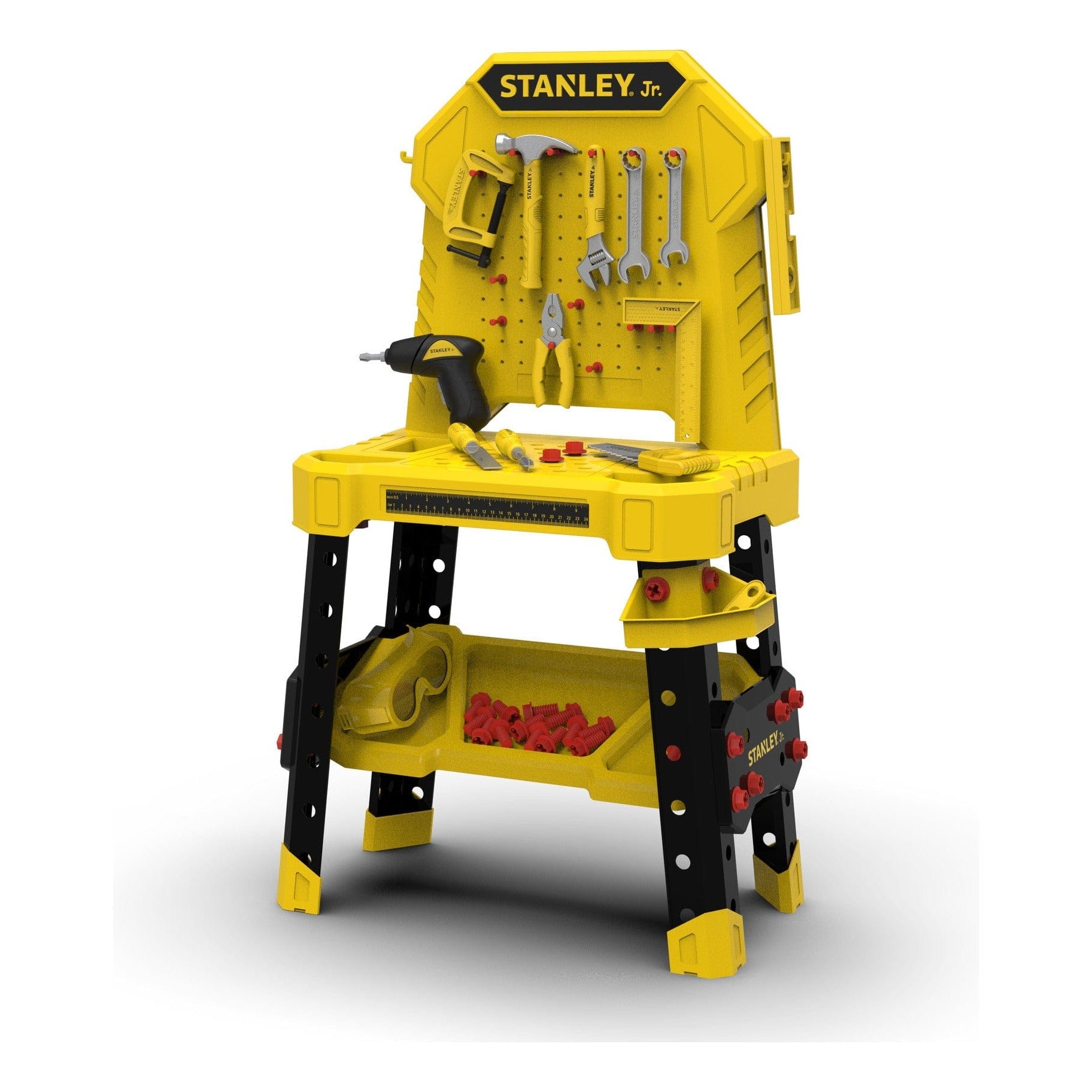 Stanley Jr Pretend Play Workbench Drill Toy Set | Lennie's Toys