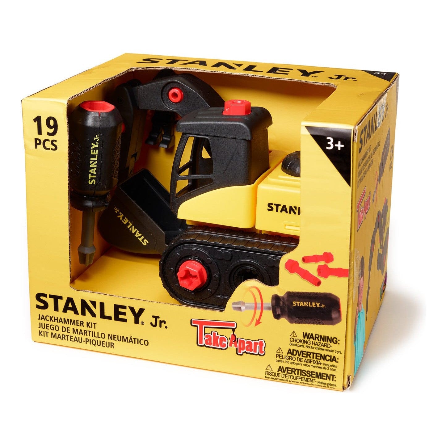 Stanley Jr Take Apart Classic Excavator Toy Playset | Lennie's Toys