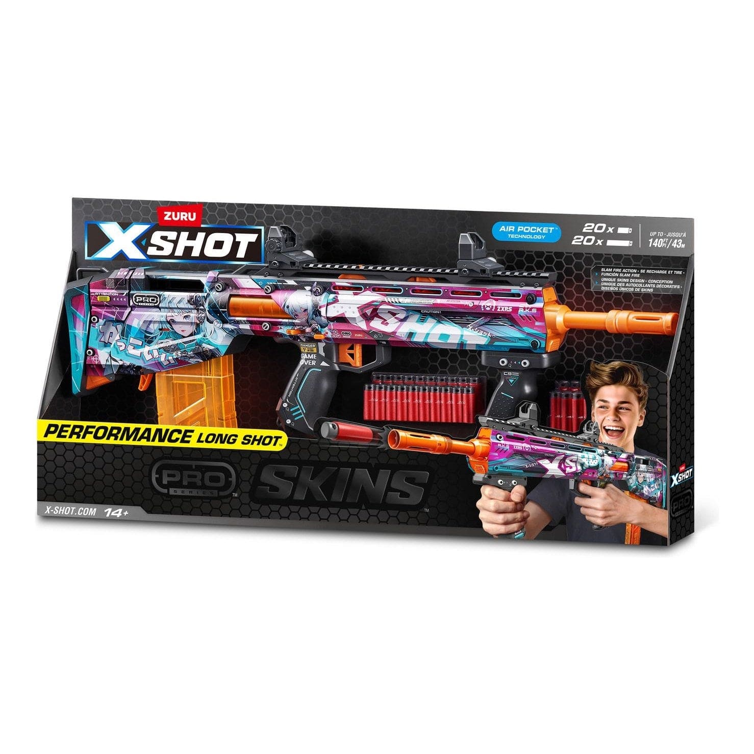 XShot Pro S1 Anime Sinister Collectible Figure | Lennie's Toys