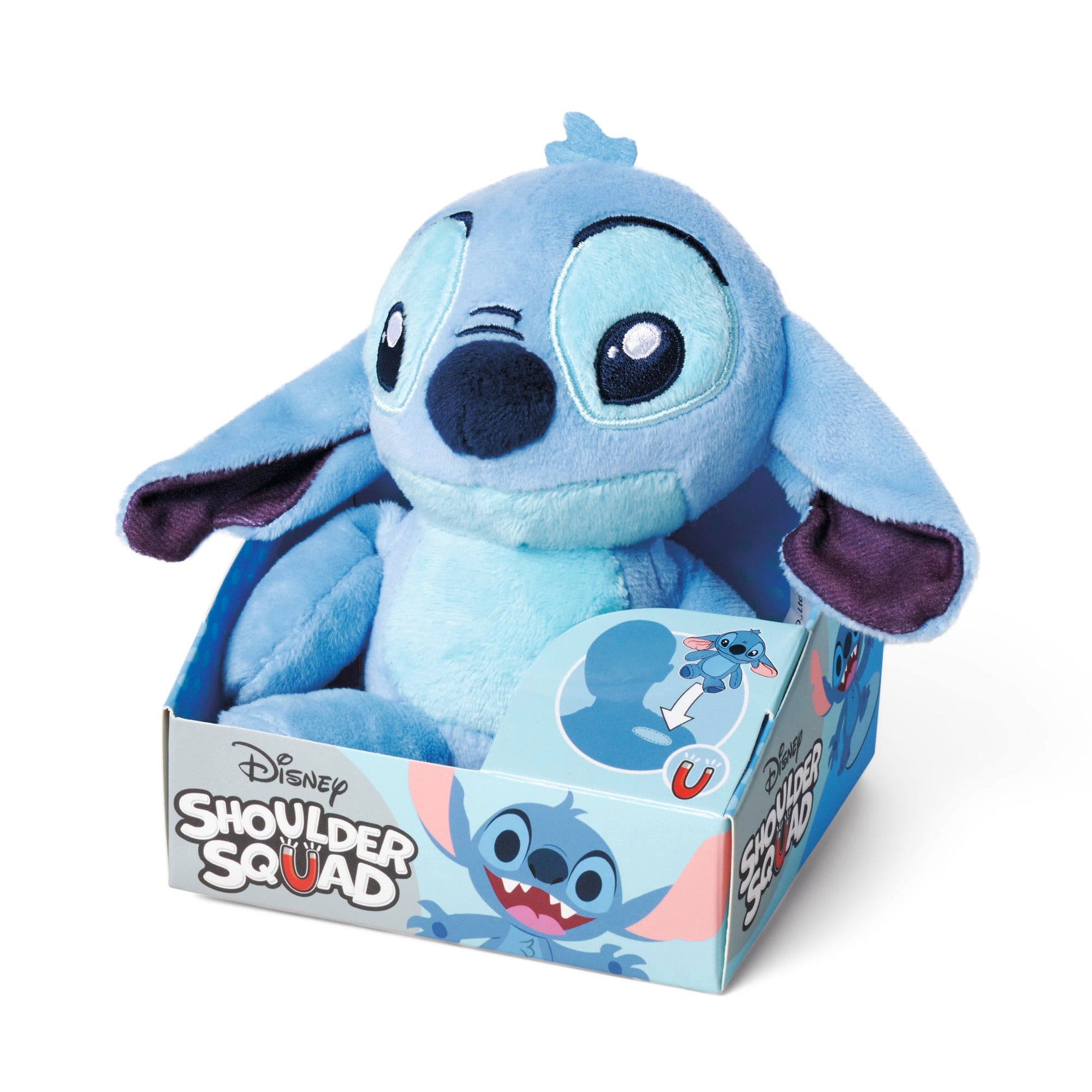Disney Shoulder Squad 12cm Plush - Stitch | Lennie's Toys
